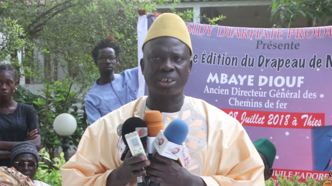 Vidéo/ Drapeaux Mbaye Diouf ex DG chemin de fer et Modou Khoulé ...