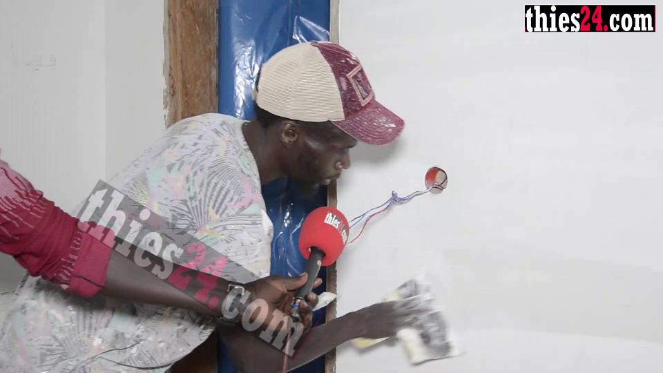 Vidéo/ A la découverte de Khadim Sarr peintre à Thiès - thies24 le journal en ligne de référence