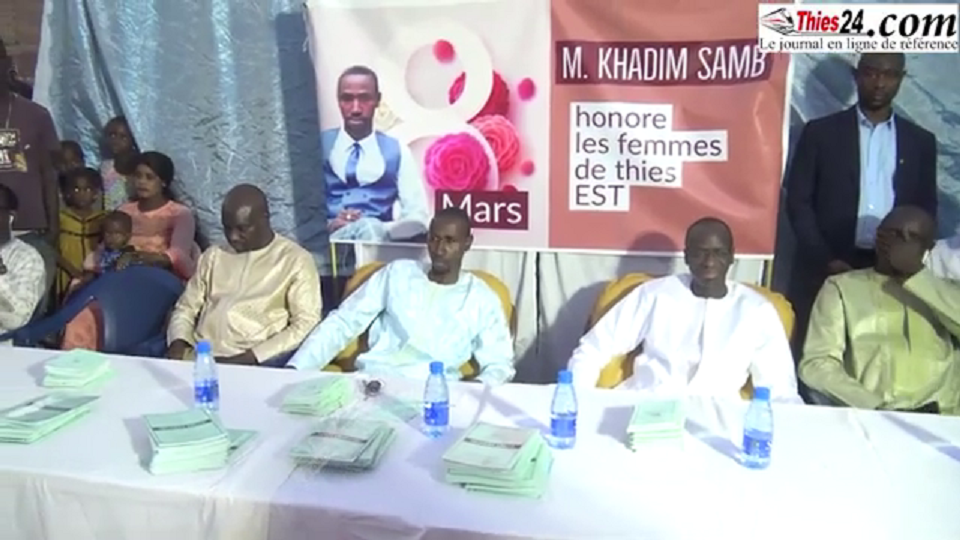 Vidéo/ Khadim SAMB DG Vision Plus Group célèbre les femmes avec des ...