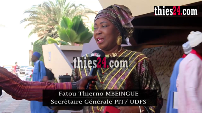 Vidéo/ Congrès ordinaire du PIT à Dakar, les réaction de Fatou Thierno ...