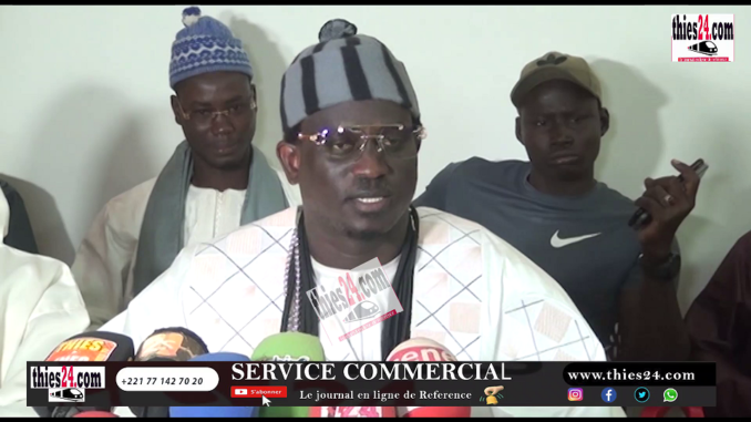 Vidéo/Serigne Khadim Ngom réitère son soutien à Ousmane Sonko et crache ses vérités - thies24 le ...